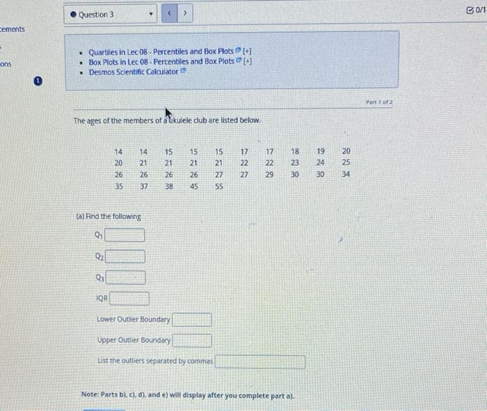 Solved Question 5 > 0/4 pts 34 . Example 3 in Lec 08 - | Chegg.com