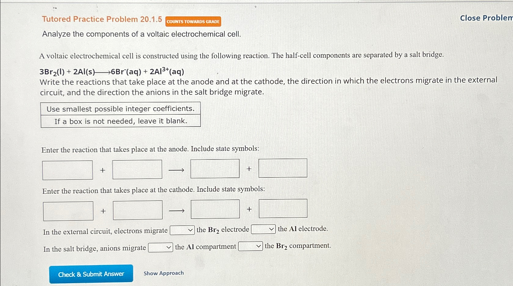 Solved Tutored Practice Problem 20.1.5Close ProblemAnalyze | Chegg.com