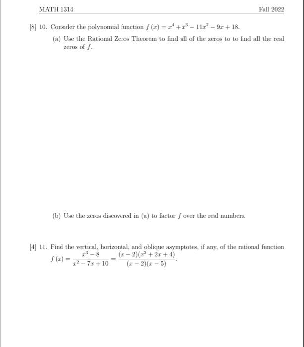 Solved Directions: Write your complete solution to each exam | Chegg.com