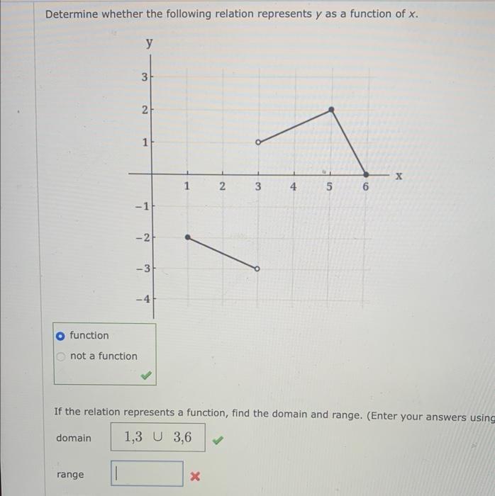 Solved Determine Whether The Following Relation Represents Y