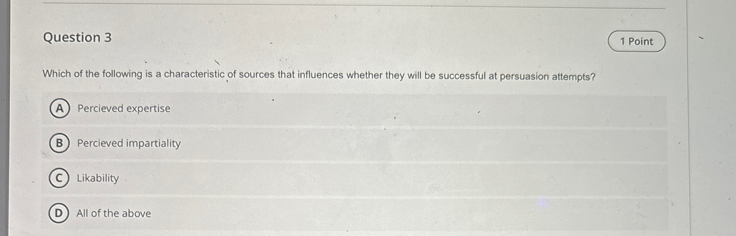 Solved Question 31 PointWhich of the following is a | Chegg.com Solved Question 31 PointWhich of the following is a | Chegg.com