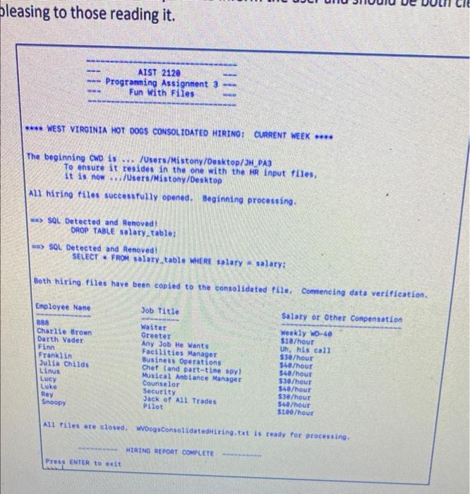 Solved Place the two provided plaintext files | Chegg.com
