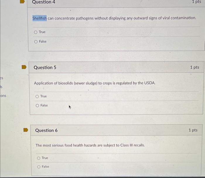Solved Shellfish can concentrate pathogens without | Chegg.com