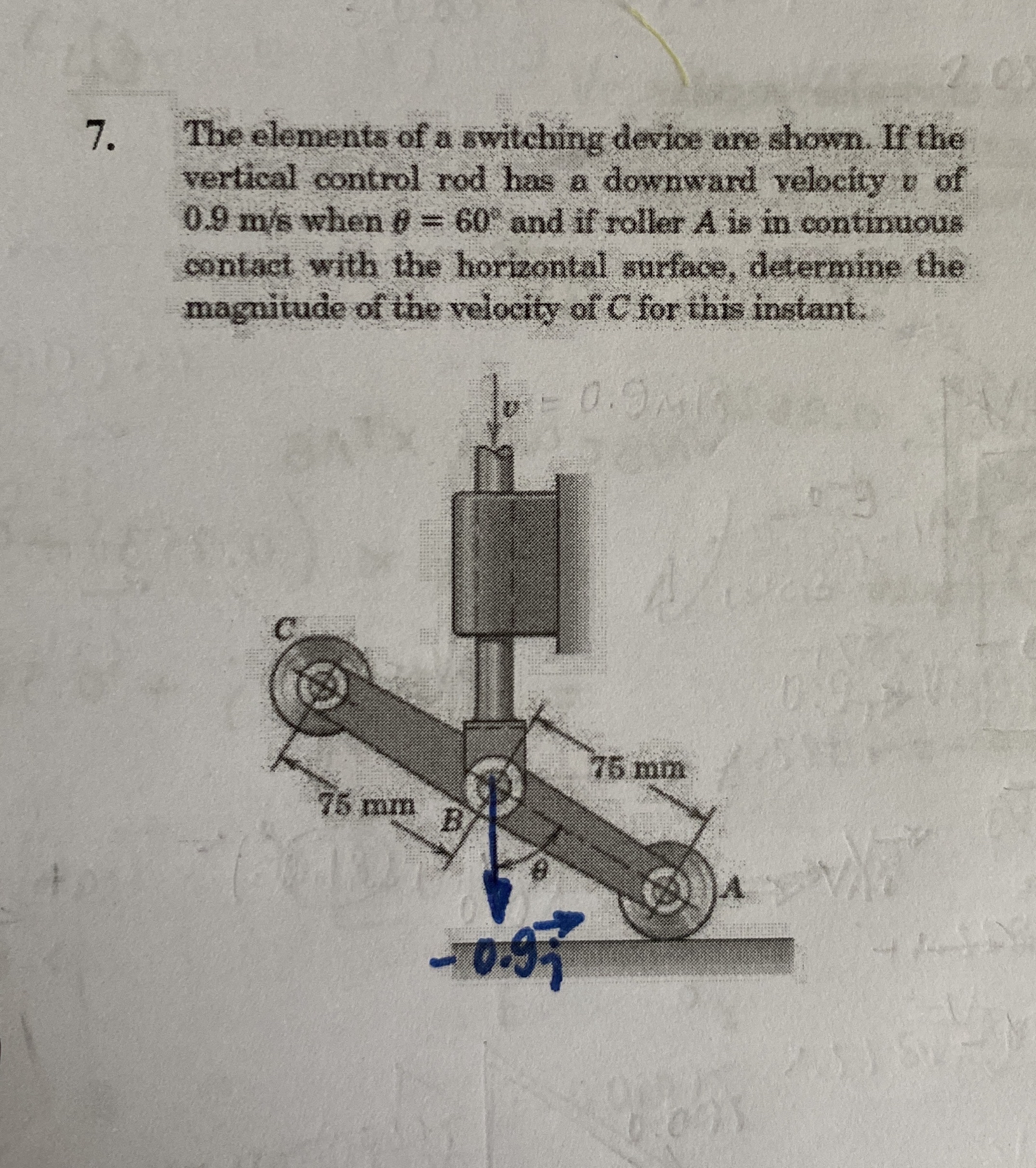 Solved The elements of a switching device are shown. If the | Chegg.com