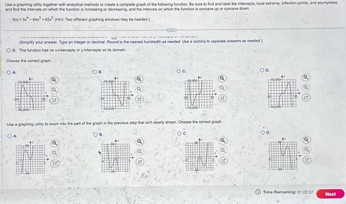 Solved Use a graphing utility together with analytical | Chegg.com