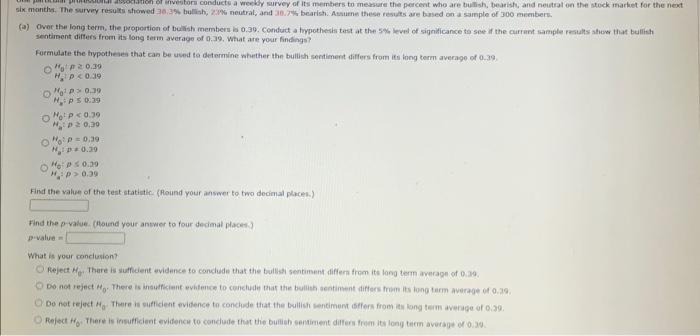 Solved sentiment differs from its llong term average of | Chegg.com