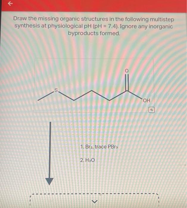 Solved Draw the missing organic structures in the following | Chegg.com