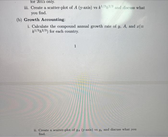 Solved 1. Replicating the exercises in Chapter 7. Use the | Chegg.com