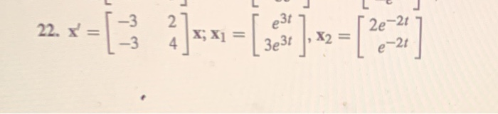 Solved In Problems 21 through 30, first verify that the | Chegg.com