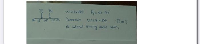 Solved Determine the available shear strength of a W27x84 | Chegg.com