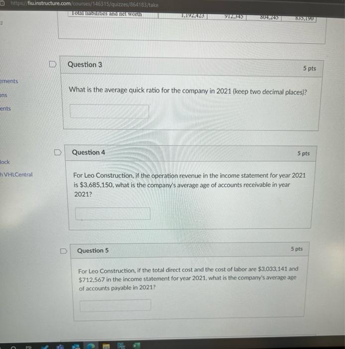 Solved Given the following Balance Sheets for Leo | Chegg.com
