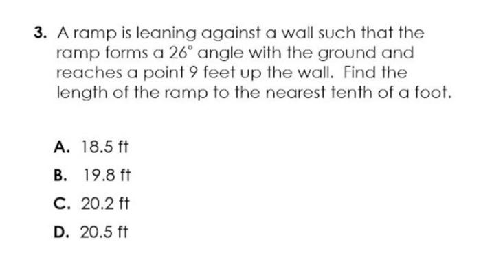 Solved A ramp is leaning against a wall such that theramp | Chegg.com