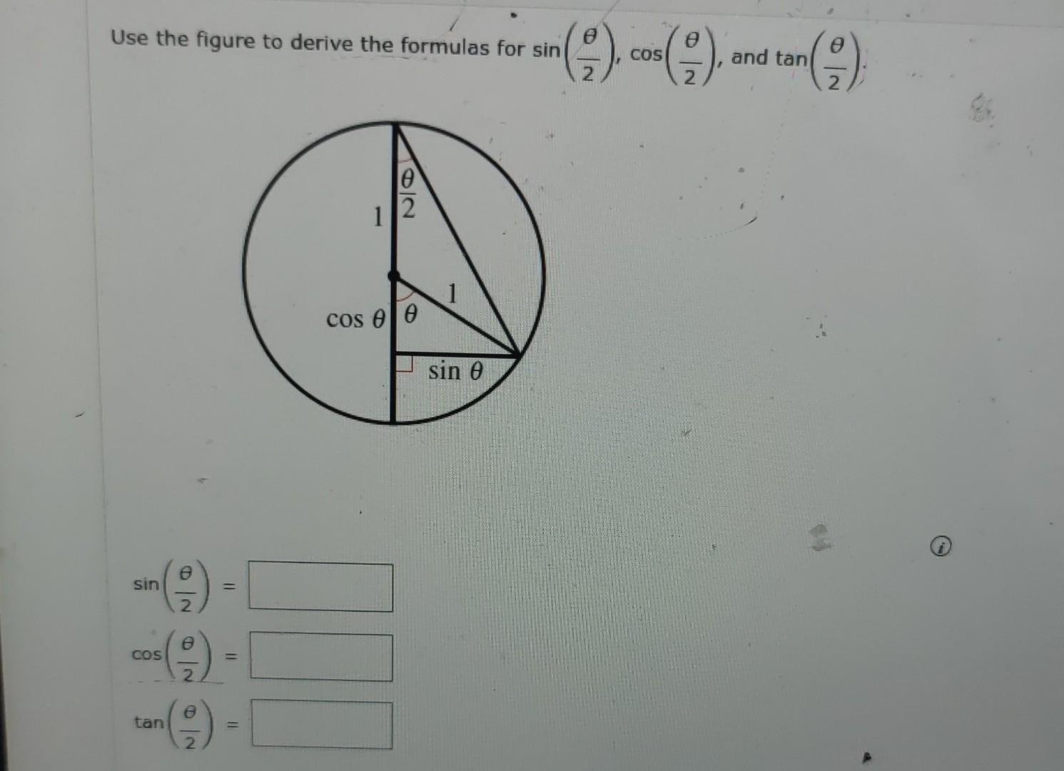 Solved Use the figure to derive the formulas for | Chegg.com