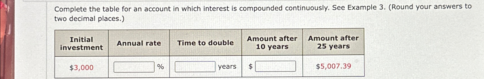 Solved Complete the table for an account in which interest | Chegg.com