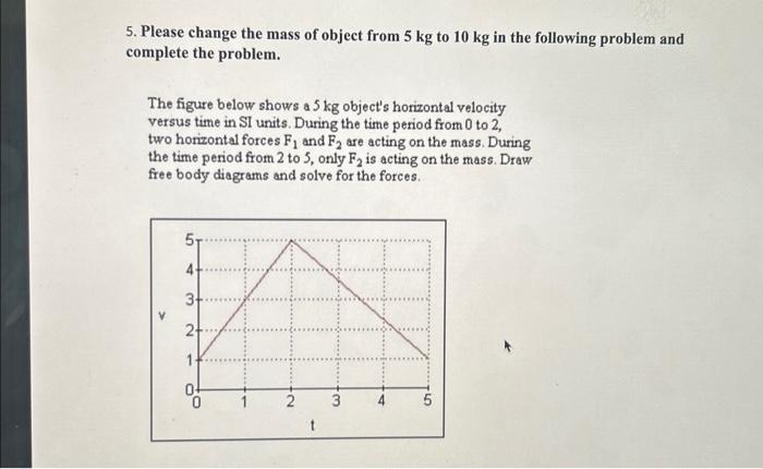 4 Please change the force from 20 N into 10 N in the | Chegg.com