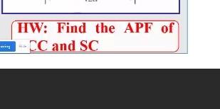 Solved HW: Find the APF of CC and SC | Chegg.com