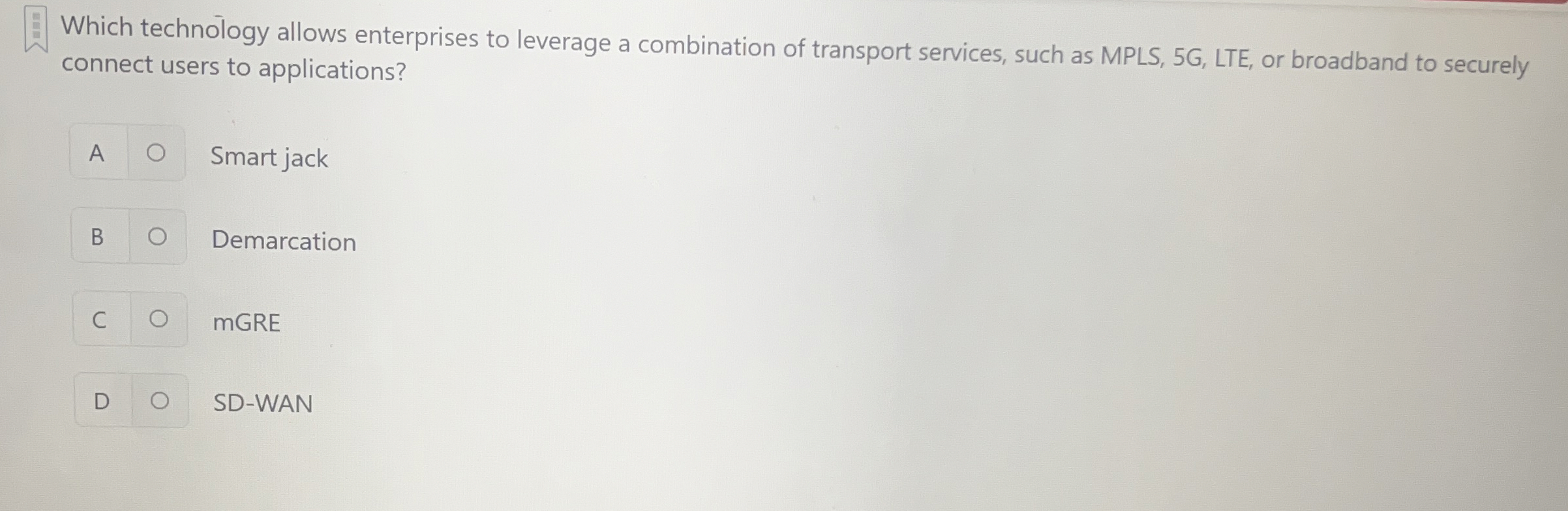 Solved Which technology allows enterprises to leverage a | Chegg.com