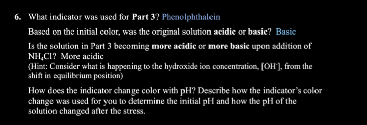 Solved What indicator was used for Part 3? | Chegg.com