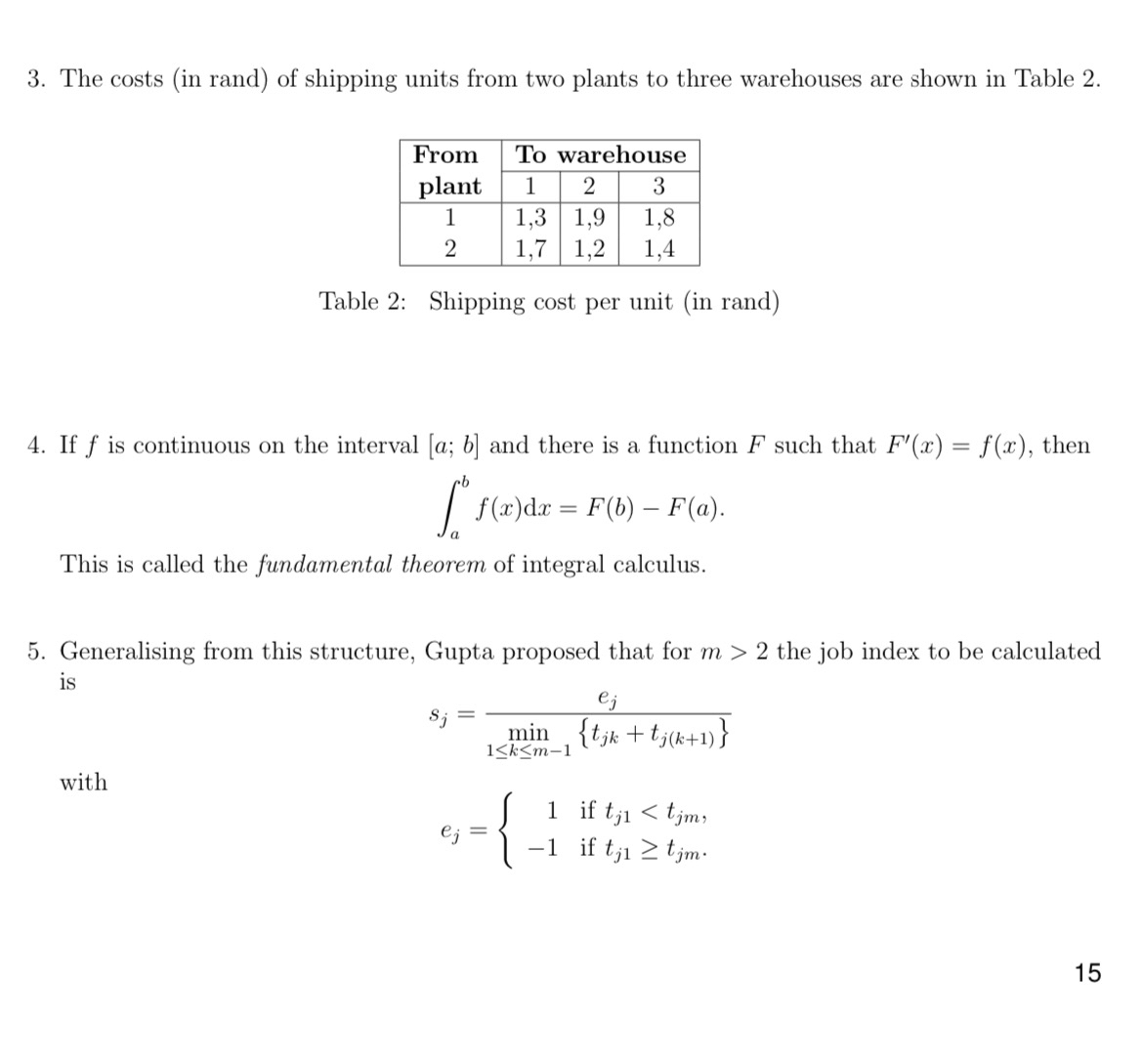 Solved Please assist with latex coding that can give the | Chegg.com