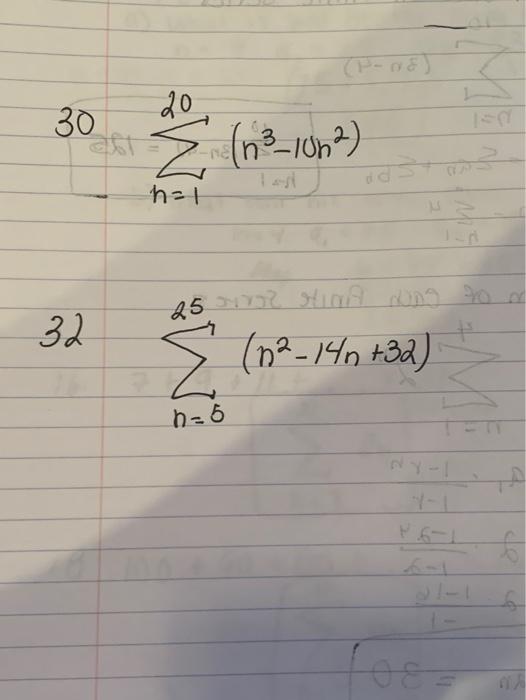 Solved use a graphing calculator to find the SUM of each | Chegg.com