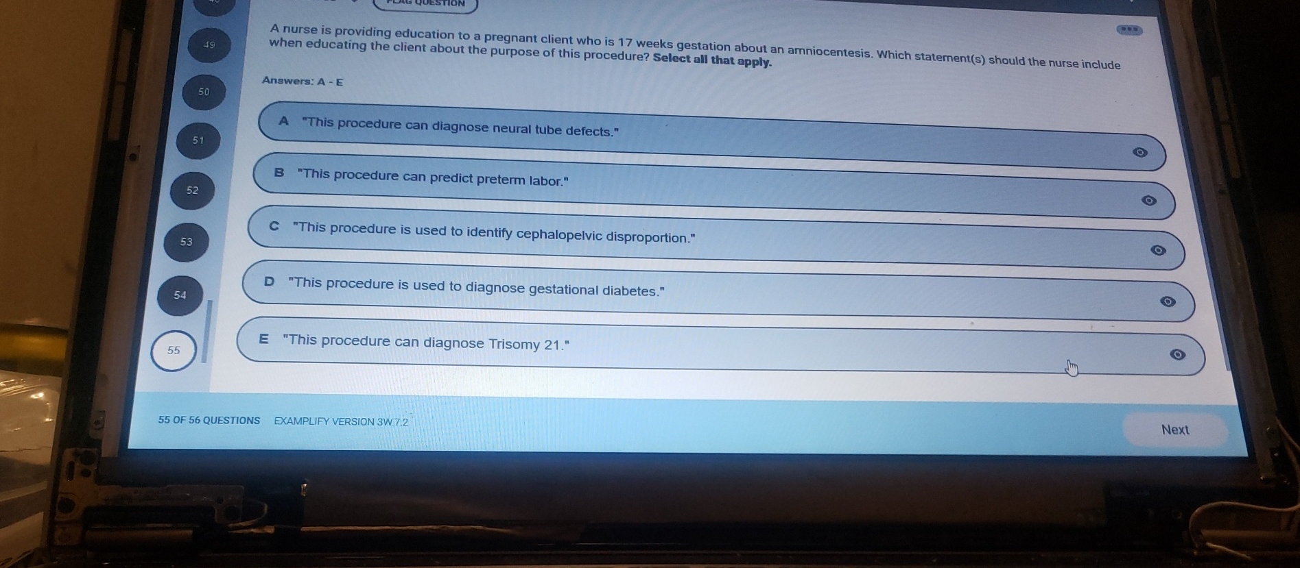 A nurse is providing education to a pregnant client | Chegg.com