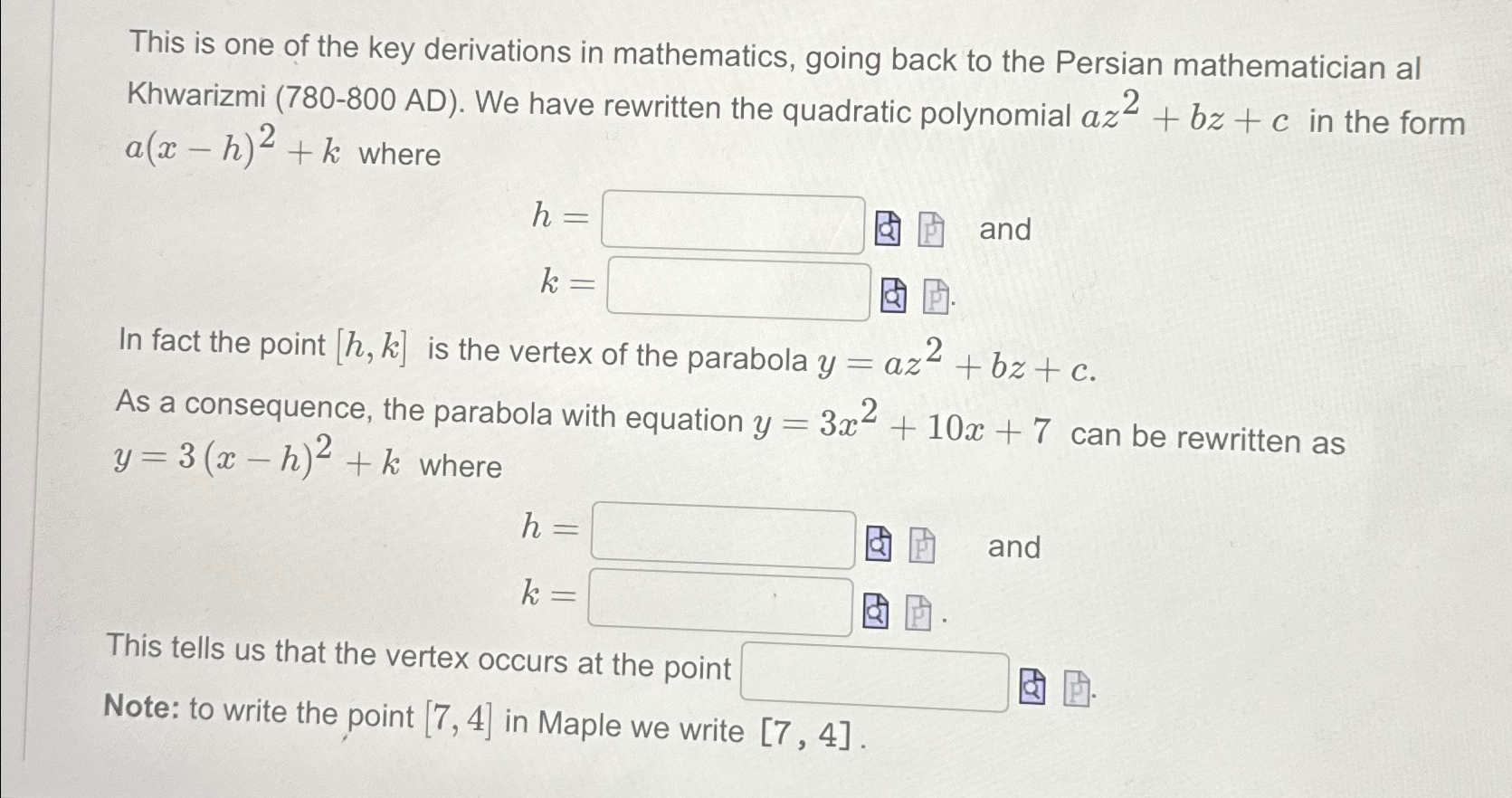Solved This is one of the key derivations in mathematics, | Chegg.com