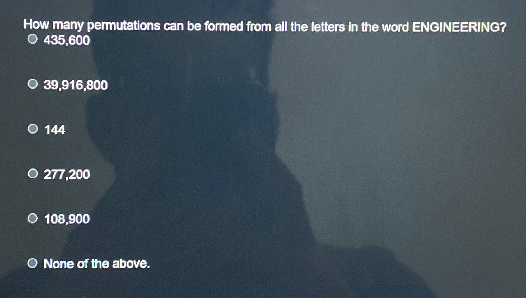 Solved How many permutations can be formed from all the | Chegg.com