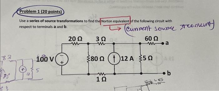 Solved Use A Series Of Source Transformations To Find The 3026