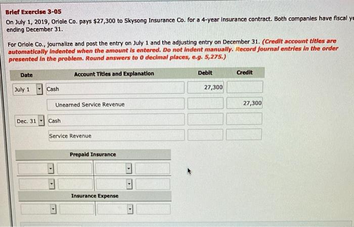 Solved Exercise 6-07 a-c (Part Level Submission) Lily | Chegg.com