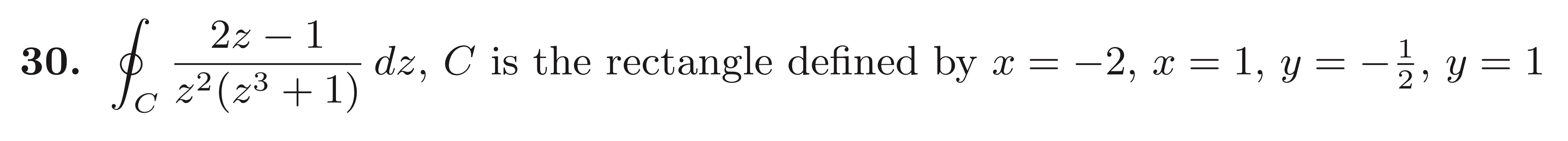 Solved Jse Cauchy's residue theorem to evaluate the given | Chegg.com