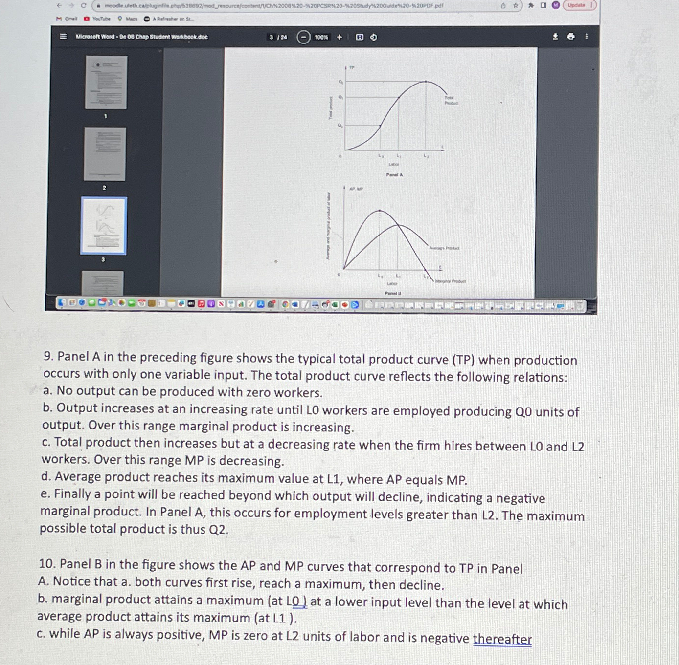 Solved Panel A ﻿in the preceding figure shows the typical | Chegg.com