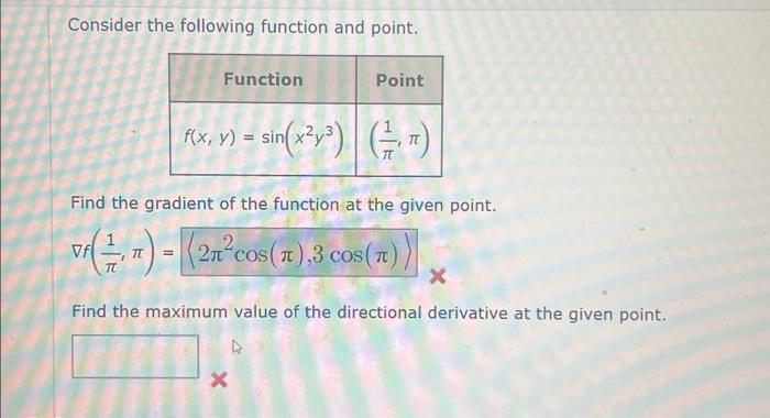 Solved the gradient shown is not correct please solve with | Chegg.com