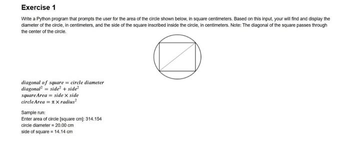 Solved Wite a Python program that prompts the user for the | Chegg.com