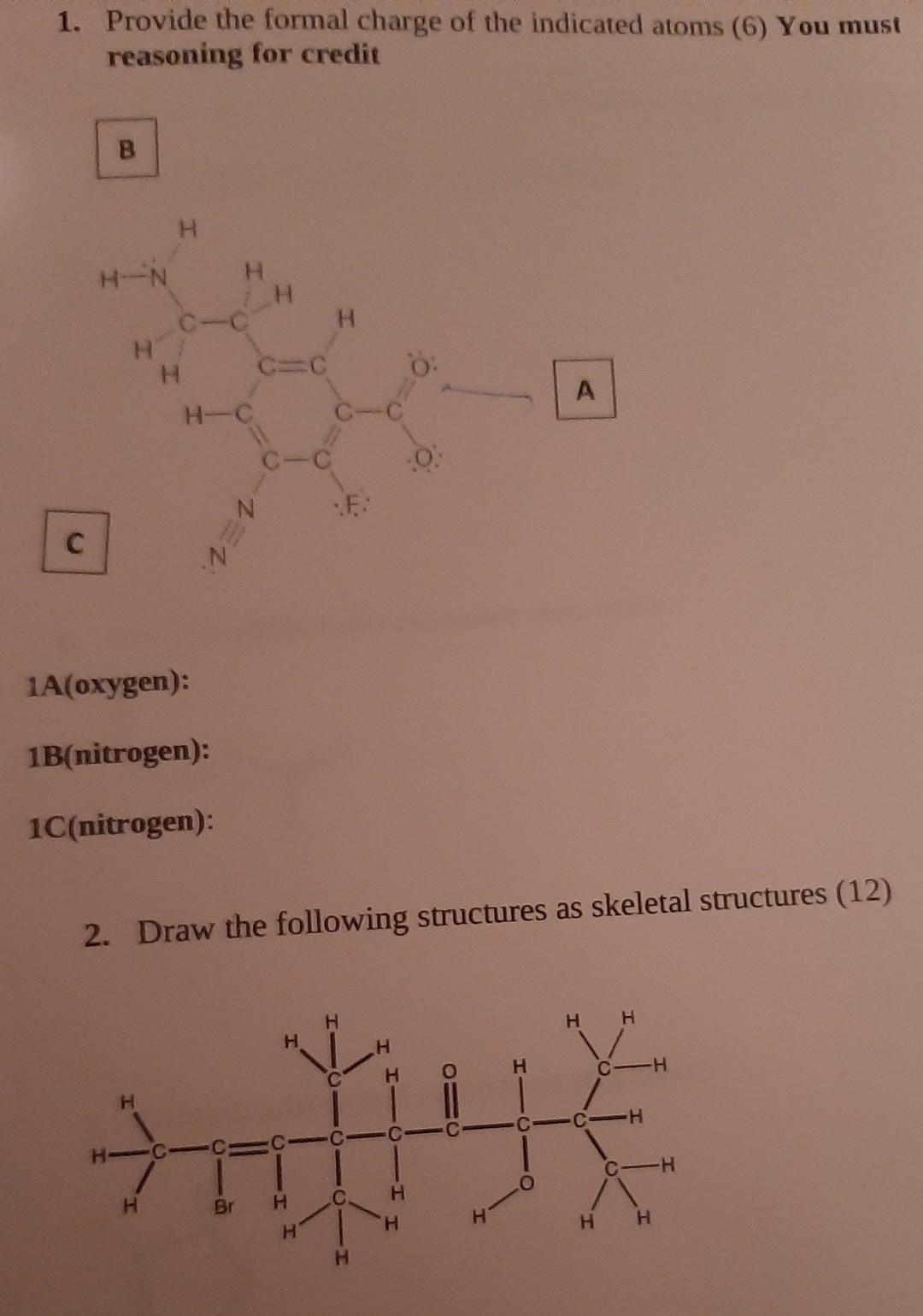 Solved Draw the indicated number of contributing resonance | Chegg.com