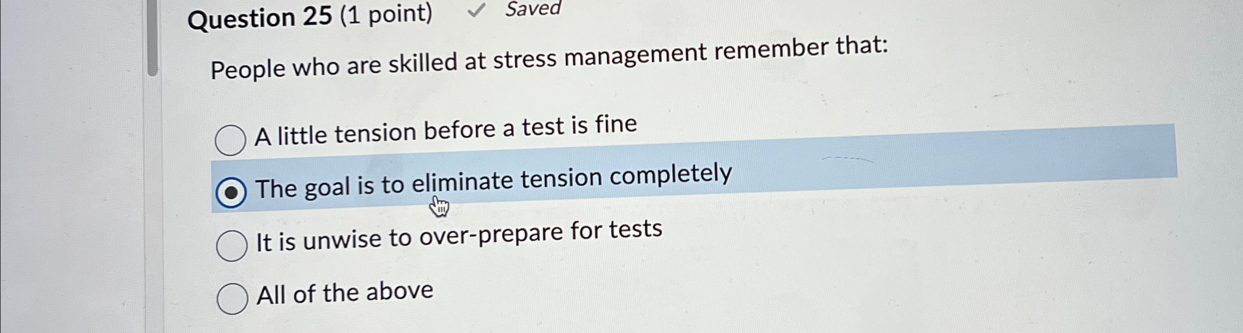 Solved Question 25 (1 ﻿point) ﻿SavedPeople who are skilled | Chegg.com