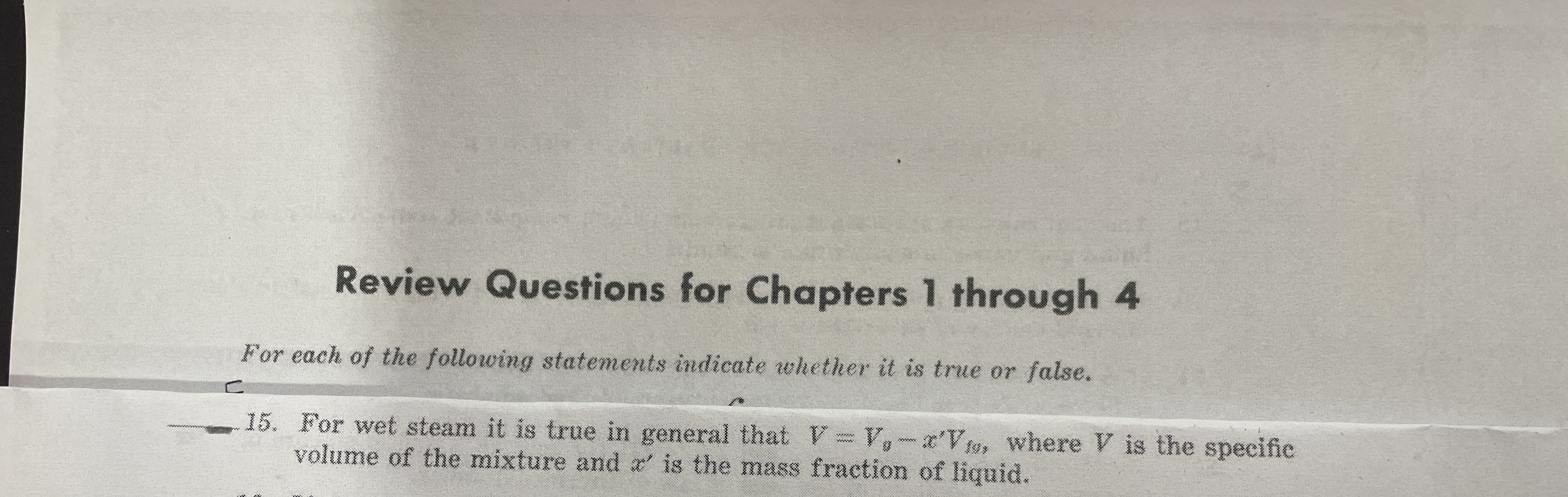 Solved Review Questions for Chapters 1 ﻿through 4For each of | Chegg.com