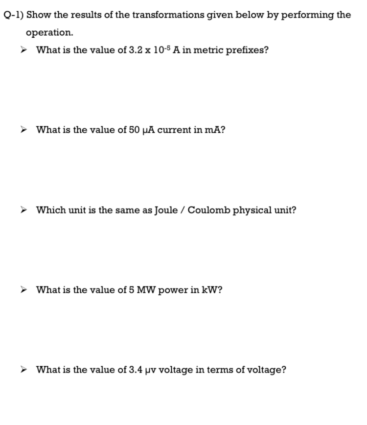 Solved Q-1) ﻿Show the results of the transformations given | Chegg.com