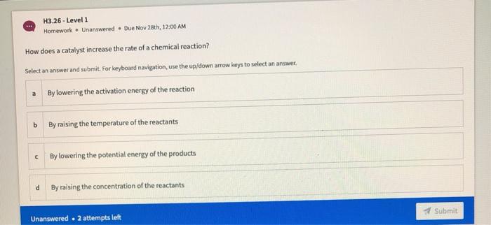 Solved RE H3.26 - Level 1 Homework. Unanswered. Due Nov | Chegg.com