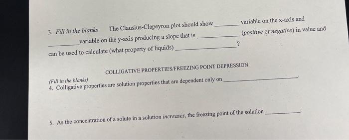 Solved variable on the x-axis and 3. Fill in the blanks The | Chegg.com