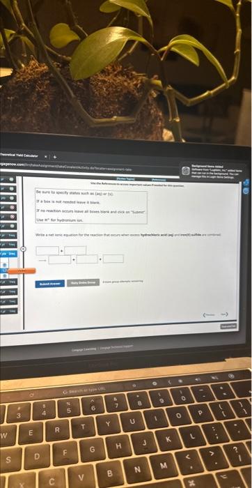 Solved Une in tor hydronium ins. viander | Chegg.com