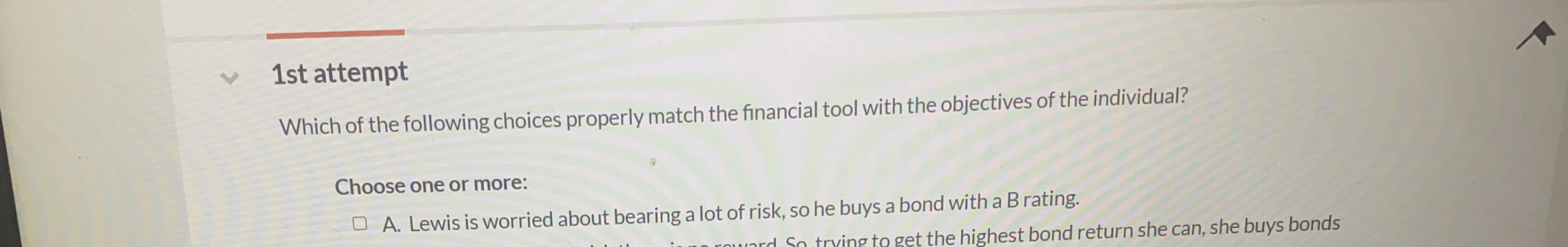 Solved 1st attemptWhich of the following choices properly | Chegg.com