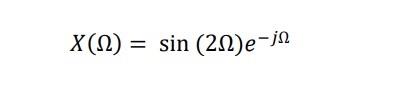 Solved X(2) = sin (29)e-ja ) | Chegg.com