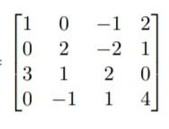Solved Question 4: Calculate the determinant of the matrix | Chegg.com