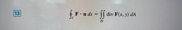 Solved 3. Use Green's Theorem in the form of Equation 13 to | Chegg.com