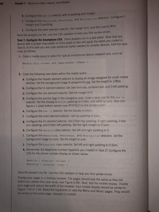 Solved Web Developement and Design Foundations with HTML5: | Chegg.com