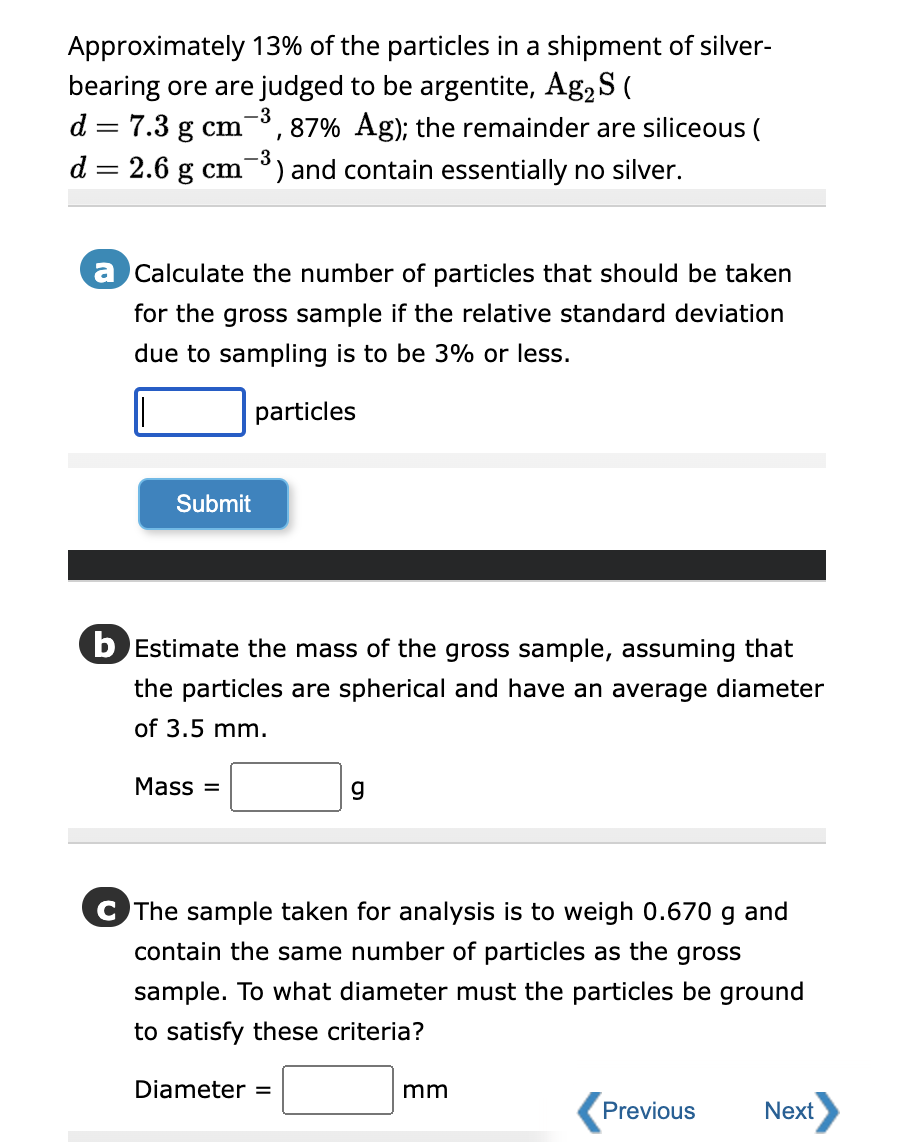 Solved Approximately \( 13 \% \) ﻿of the particles in a | Chegg.com