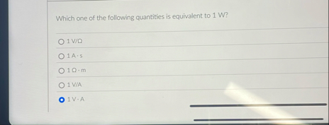 Solved Which one of the following quantities is equivalent | Chegg.com