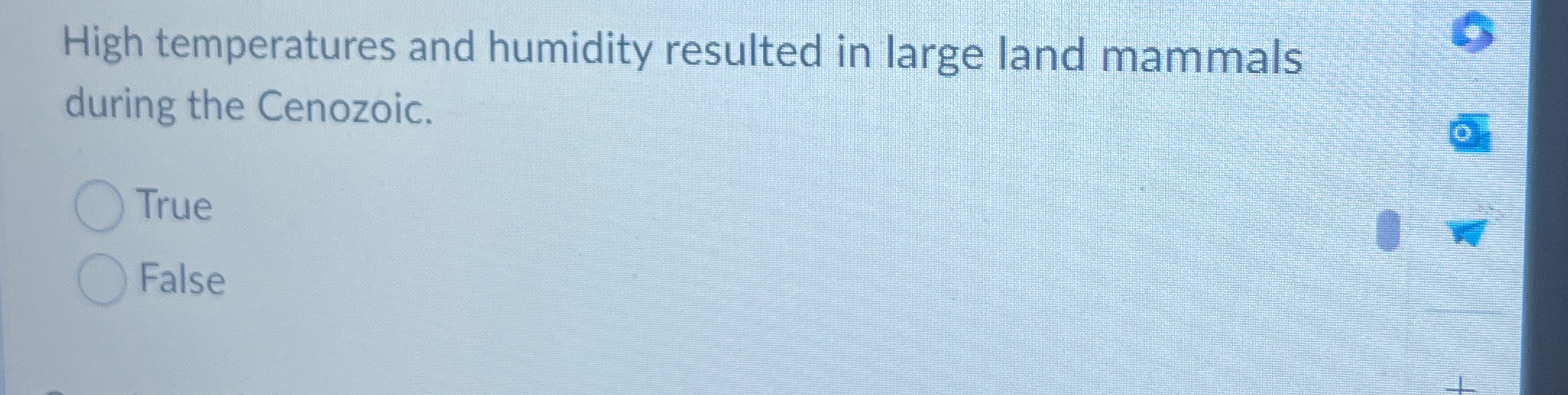 Solved High temperatures and humidity resulted in large land | Chegg.com