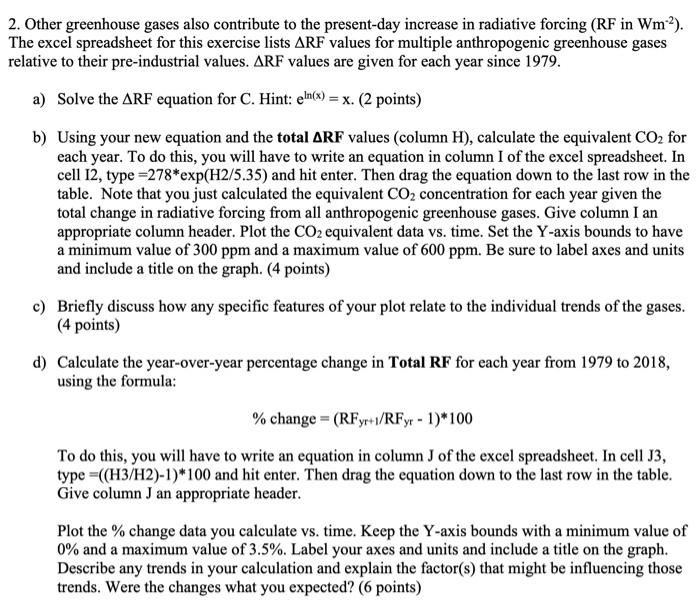 Solved \begin{tabular}{|c|c|c|c|c|c|c|c|} \hline Year & CO2 | Chegg.com