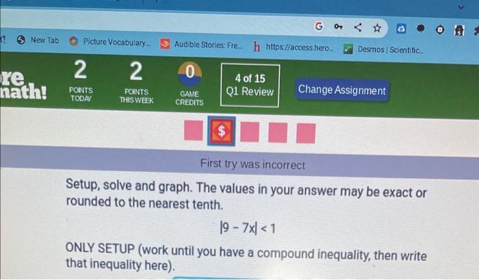 Solved Setup, solve and graph. The values in your answer may | Chegg.com
